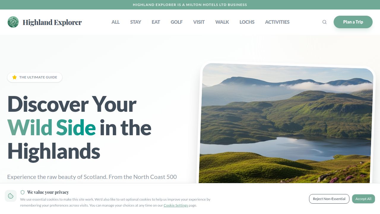 Highland Explorer - Scottish Highlands Travel Guide